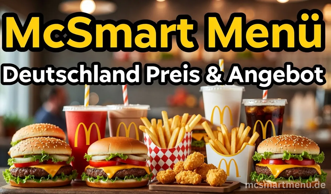 McSmart Menü Deutschland 2026 – Preis & Angebot